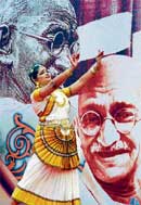 'Gandhian model of development ethical'