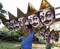 Durga Puja, Navratri festivities conclude - it's Dussehra!
