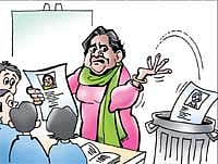 Maya 'blocks' Manmohan's message