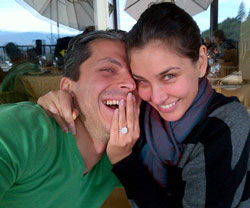 Lisa Ray engaged