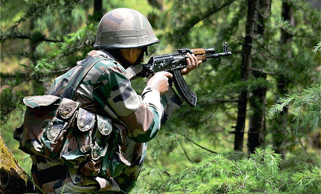 Army foils infiltration bid, two militants killed