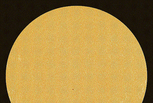 The spotless sun