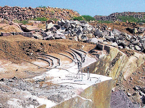 Stone quarrying on forest lands likely to be legalised