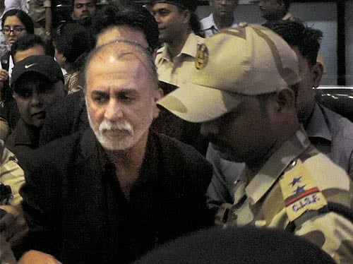 Police officer files case of intimidation case against Tejpal