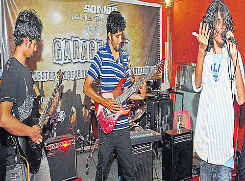 Headbanging to heavy metal