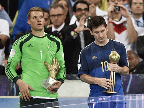 Messi wins Golden Ball, Rodriguez takes home Golden Boot