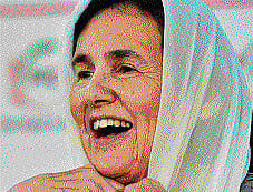 Afghan first lady bats for women freedom