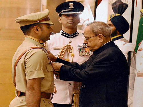 ITBP officer gets Shaurya Chakra for foiling Kabul terror bid