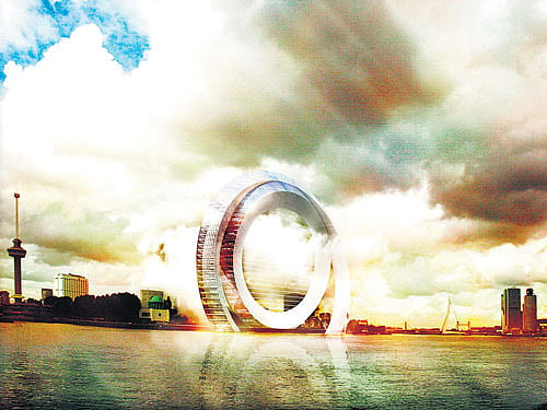 Fancy a home within a giant wind turbine?