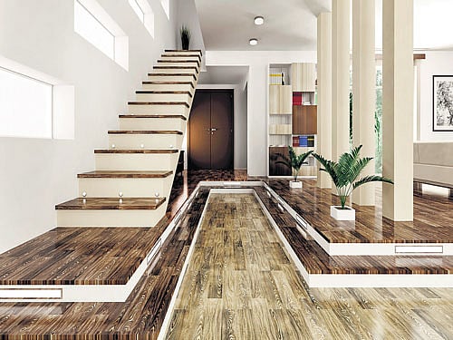 The drama of wooden floors
