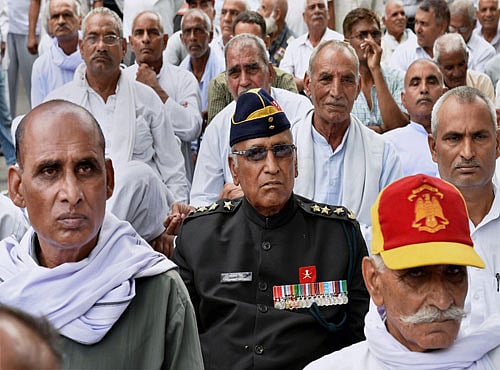OROP: Ex-servicemen hold nationwide protests
