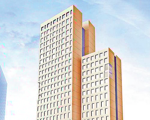 The world's tallest wooden high-rise