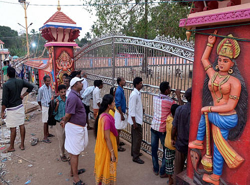 Puttingal Devi temple opened for darshan