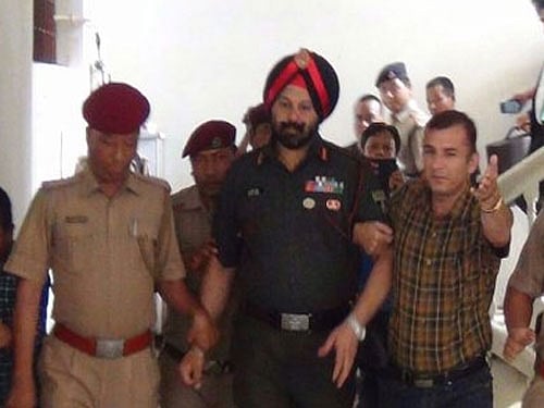 Assam Rifles officer held in gold heist case