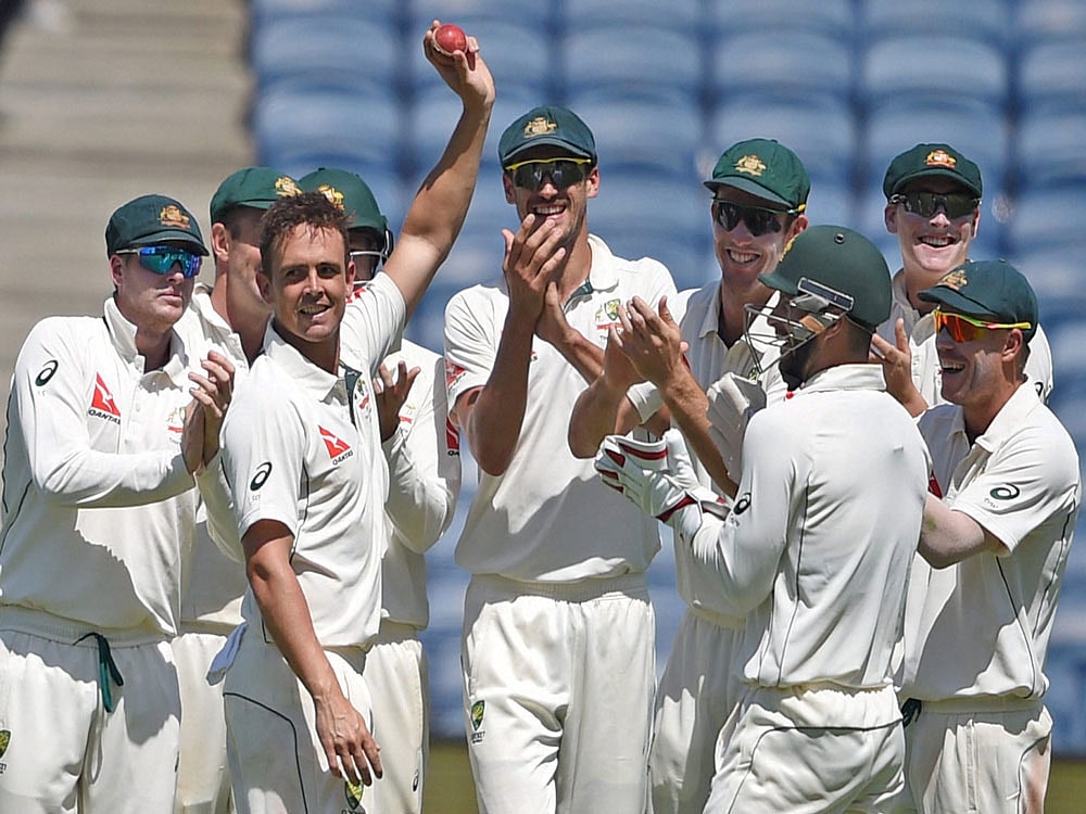 Aussies toast rare success