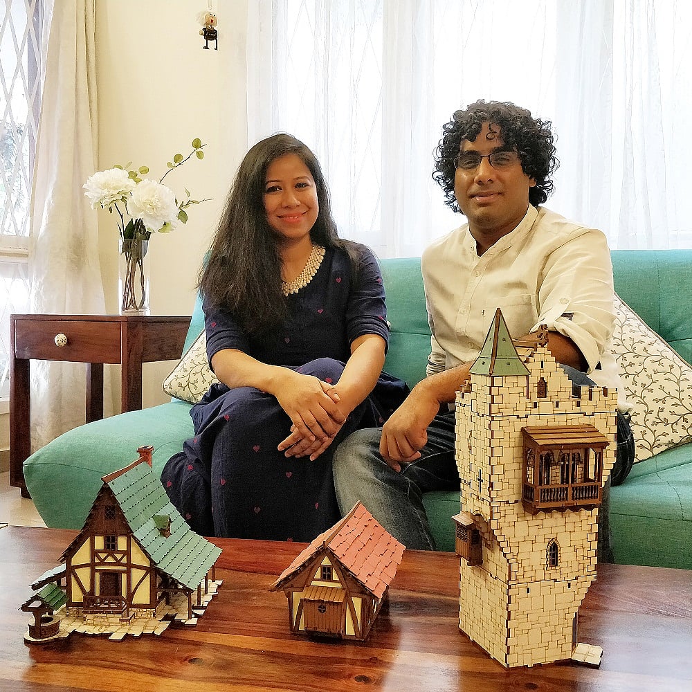 Miniature monuments by wanderlust couple