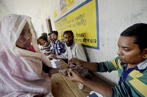 Over 50 percent vote in Bihar