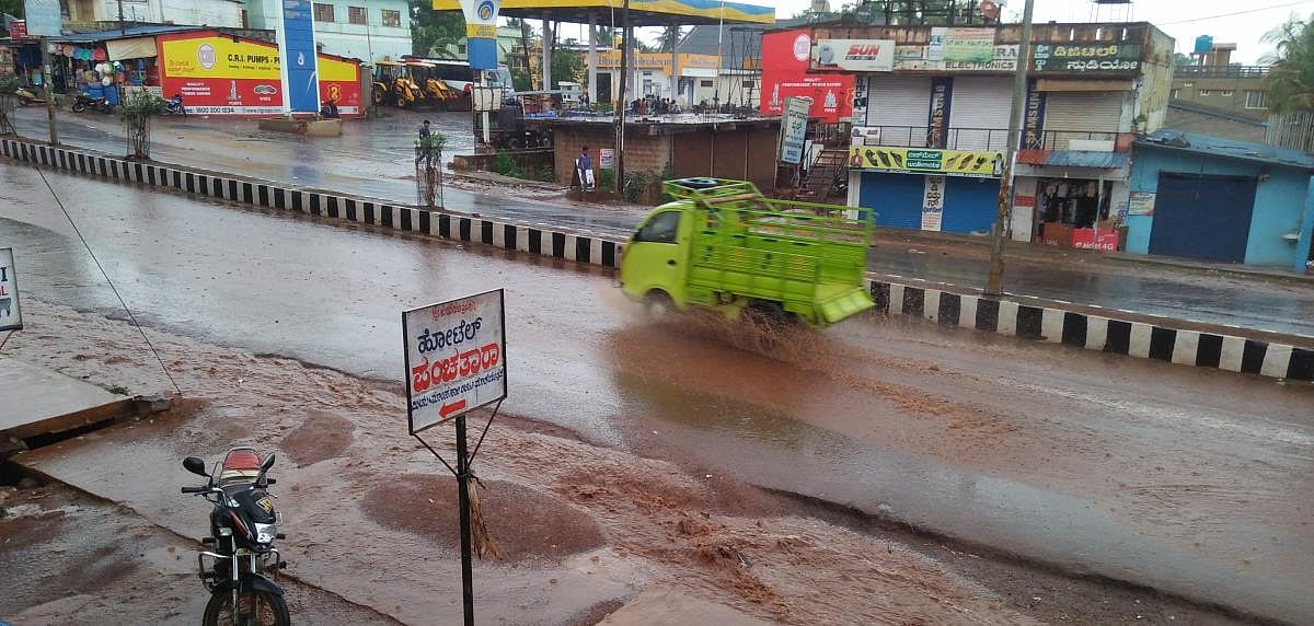 Soraba receives first shower of the year