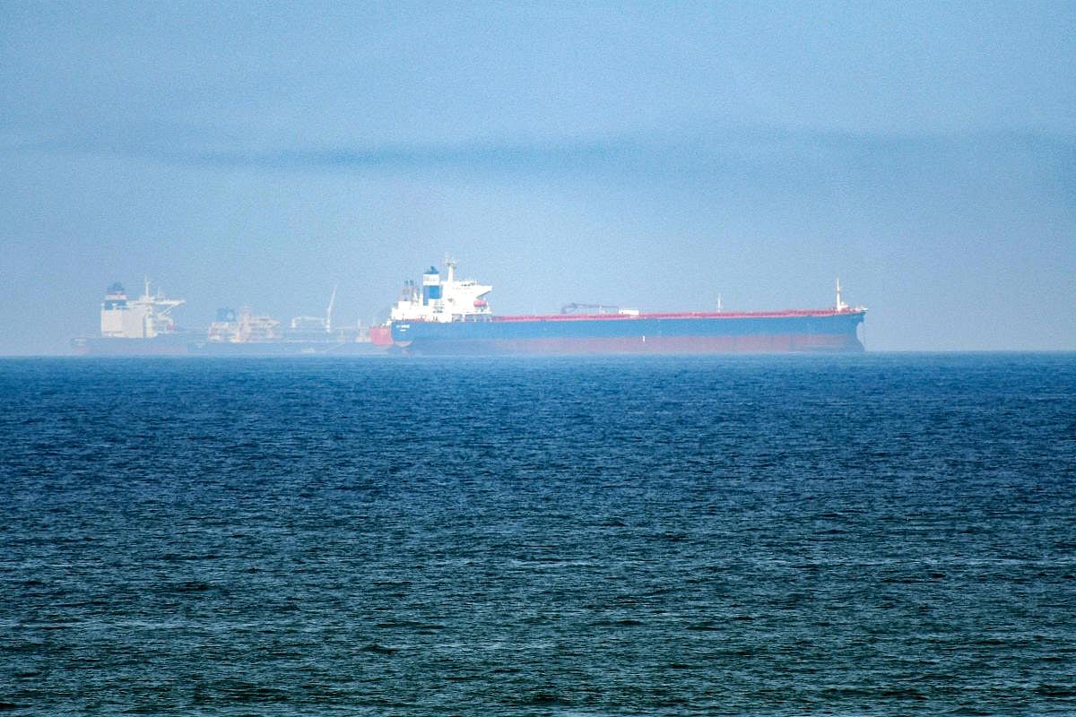 Damaged tanker arrives at UAE anchorage amid tensions