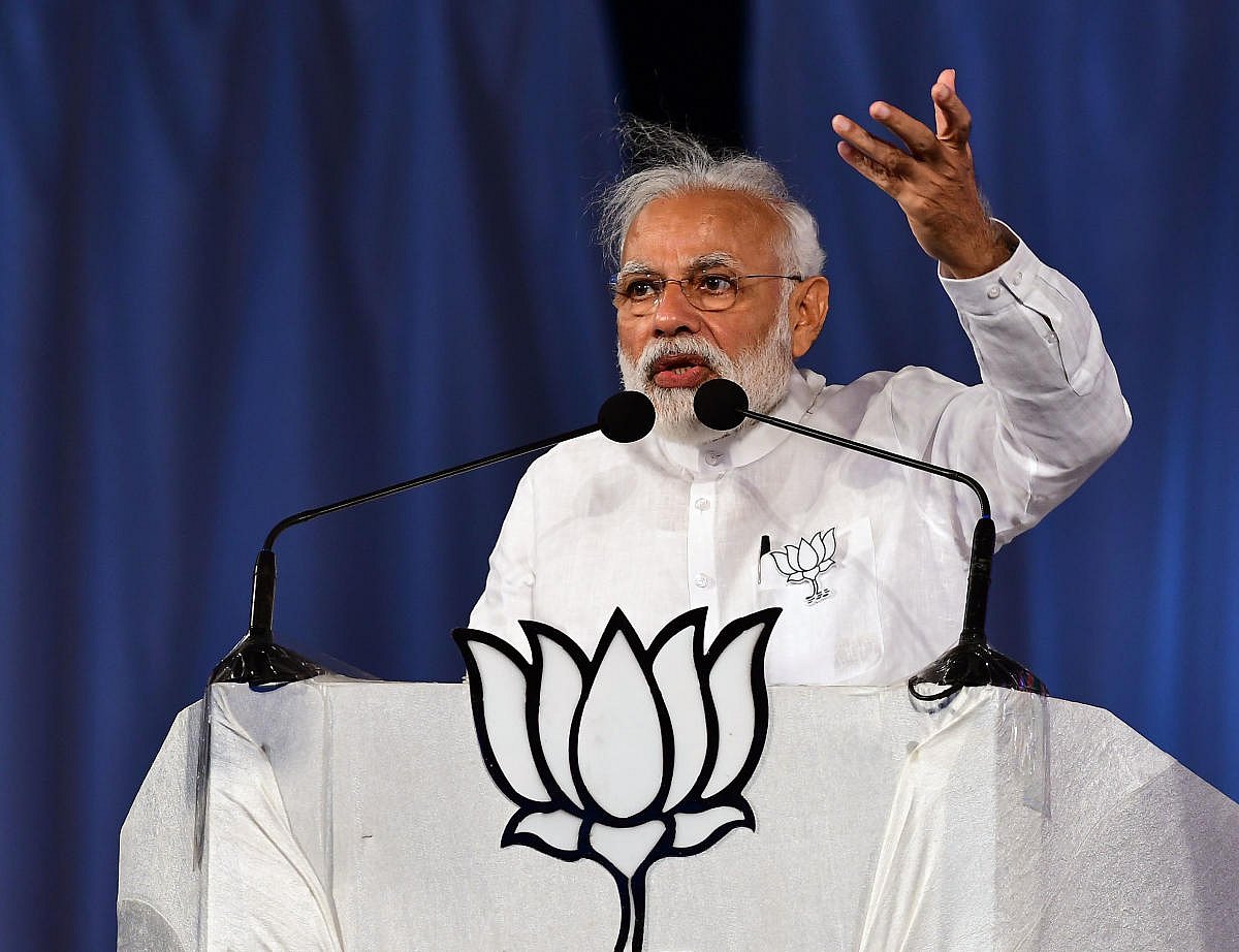 Why are you scared?' Modi asks JD(S)-Cong