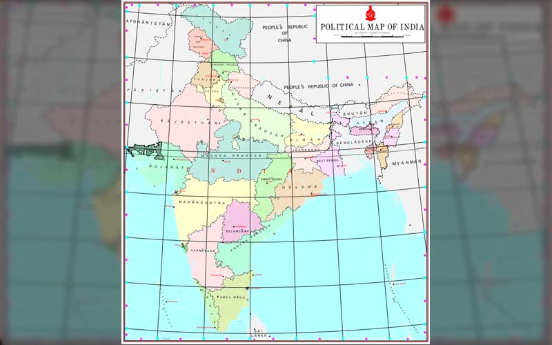 India gets new map with 28 states, 9 Union Territories