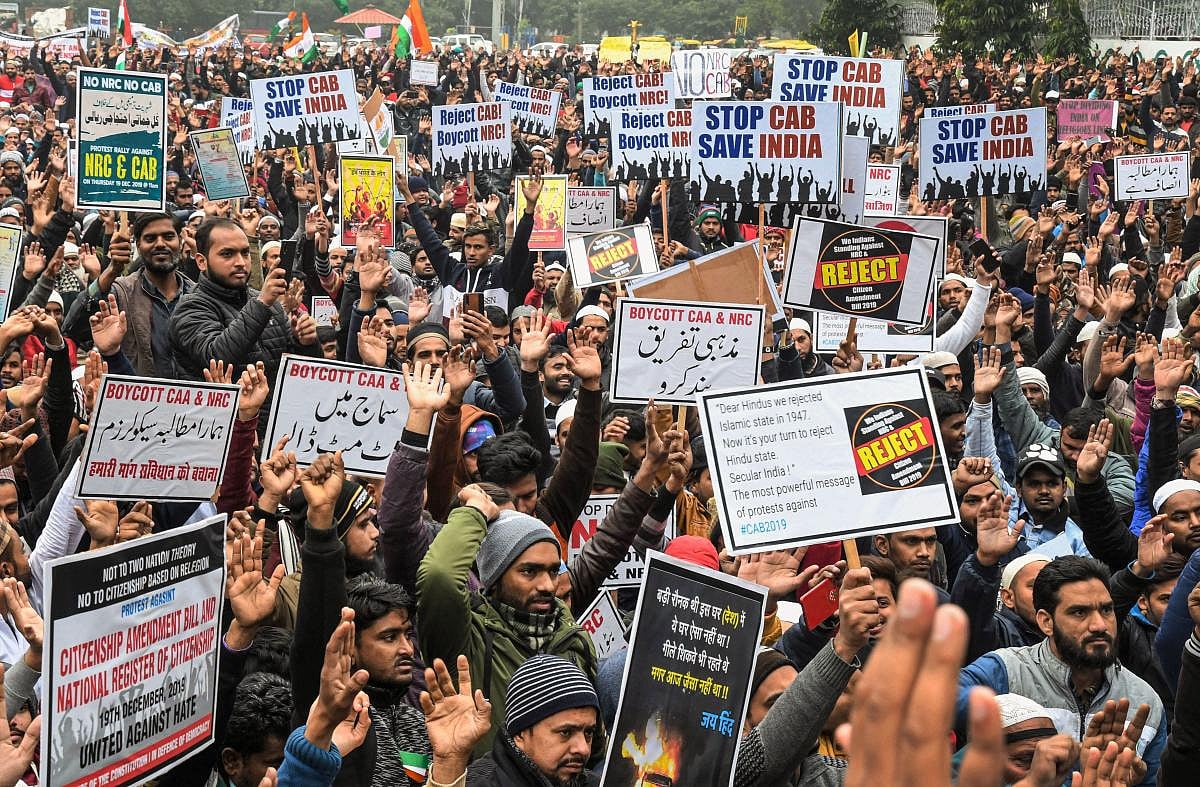 'Stop CAA, save India': Protests in Chandigarh