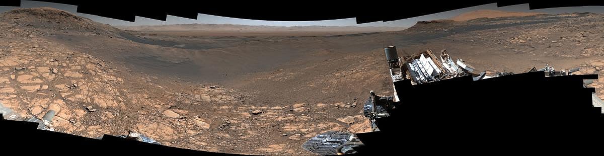 NASA's Curiosity rover captures high-resolution images of Mars