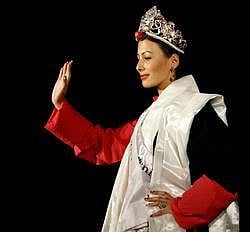 Tenzin Yangkyi from Switzerland crowned Miss Tibet