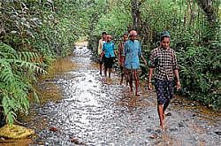 Bidare villagers to boycott polls