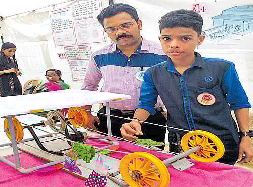 Students' inventions steal show at science fair