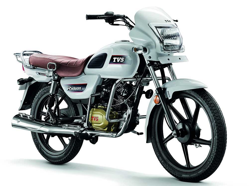 TVS launches 110cc commuter bike TVS Radeon
