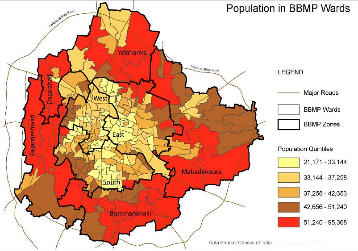 400 BBMP wards: Time to redraw boundaries
