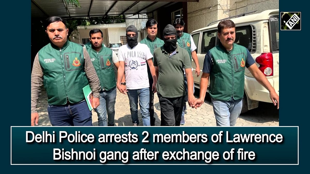 Delhi Police arrest 2 members of Lawrence Bishnoi gang after exchange ...