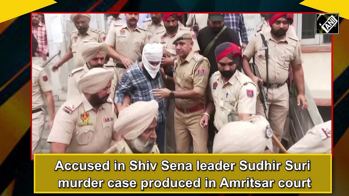 Accused in Shiv Sena leader Sudhir Suri murder case produced in ...