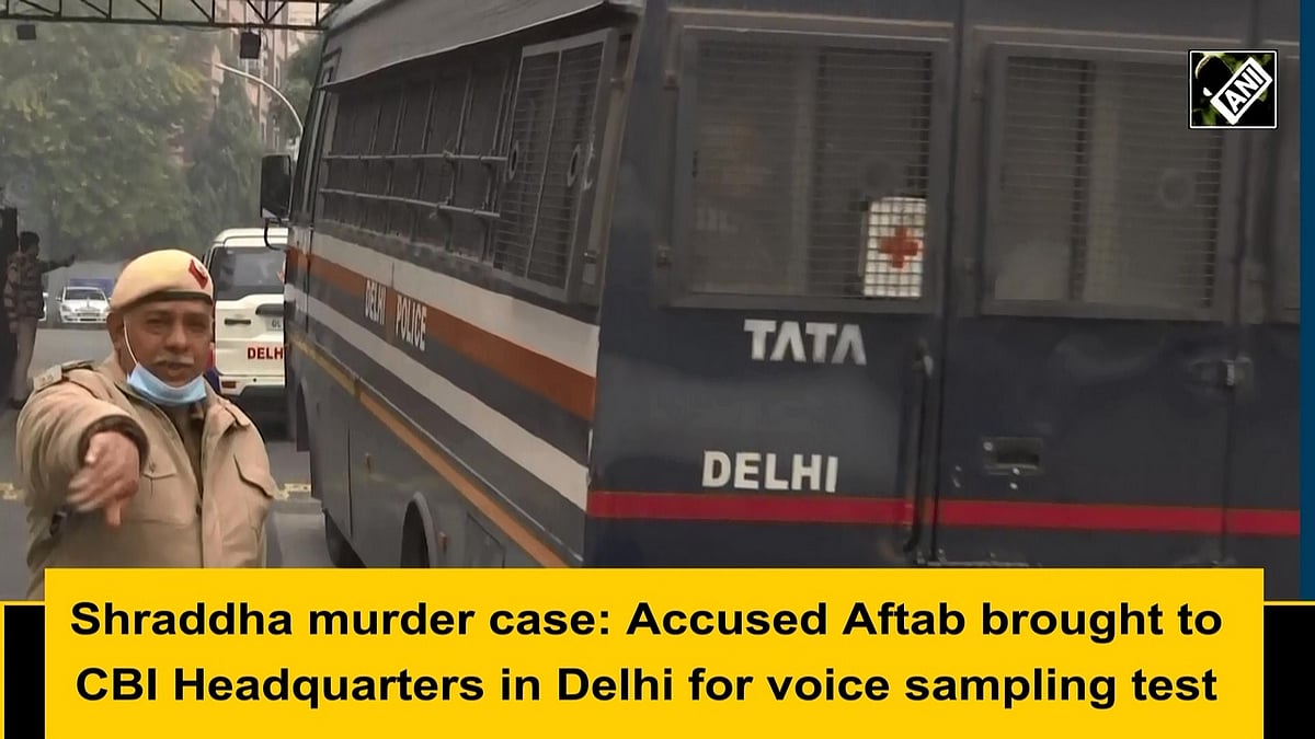 Mehrauli murder case accused Aftab brought to CBI headquarters for ...