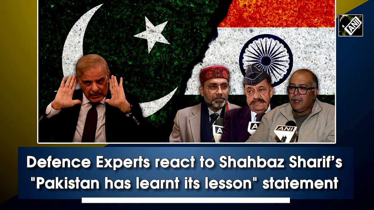 Defence Experts react to Shahbaz Sharif’s 'Pakistan has learnt its ...