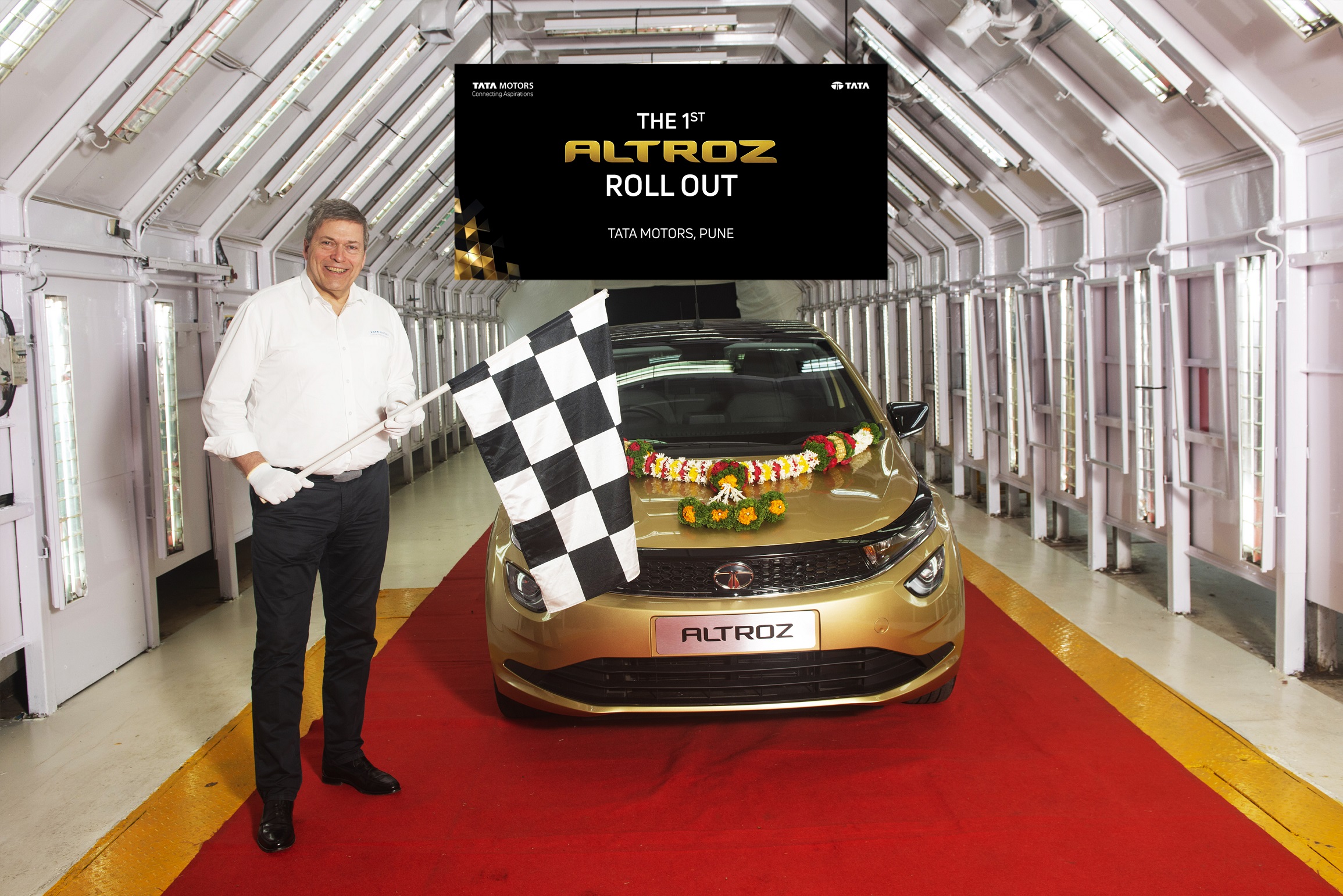 Tata Motors rolls out first Altroz hatchback