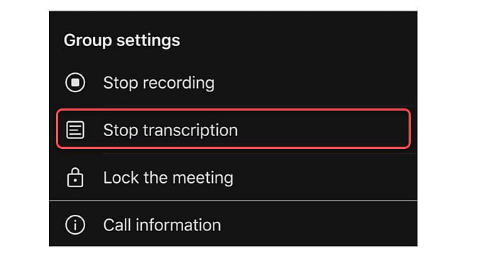 Microsoft Teams app for mobiles gets transcription feature