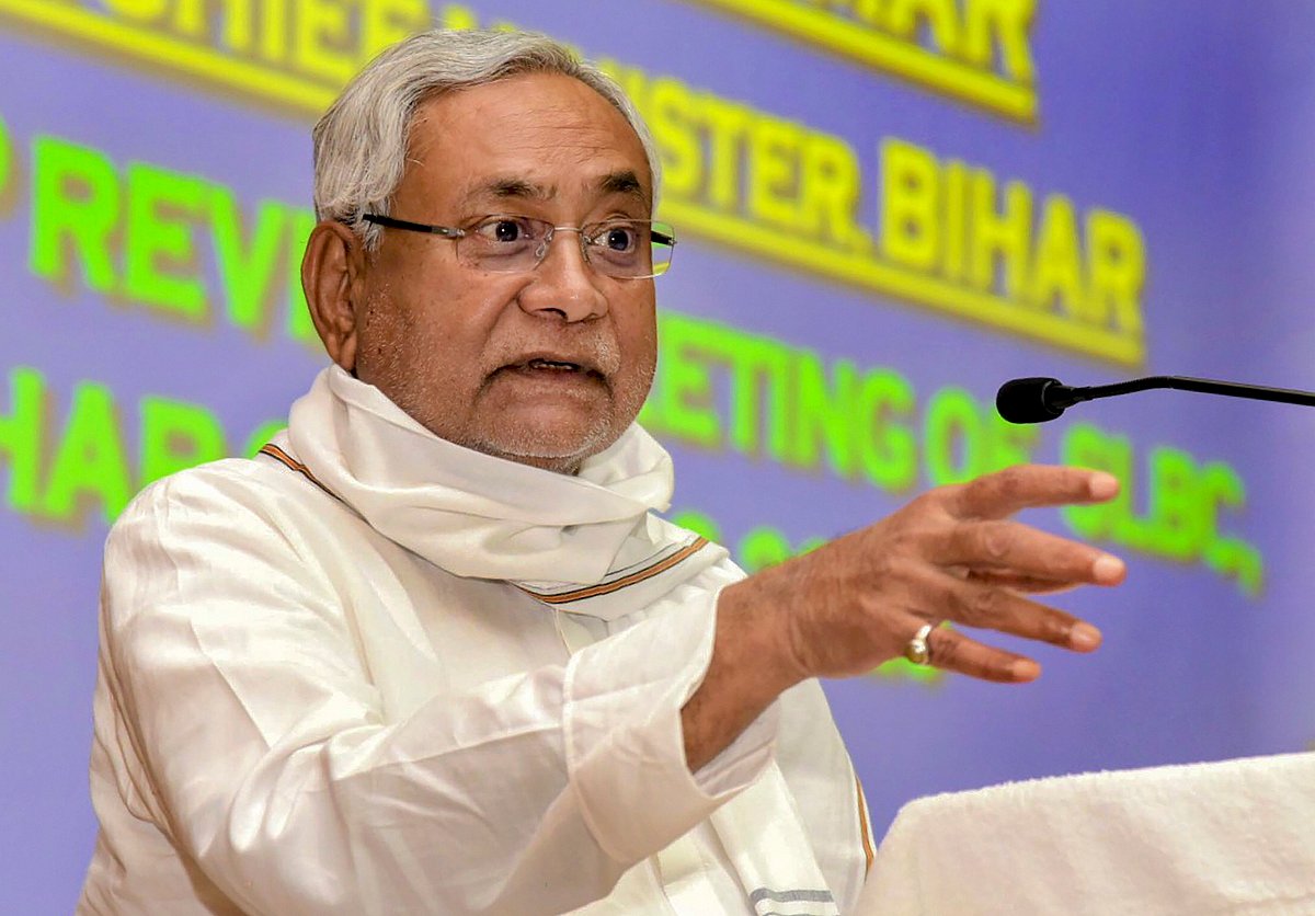 Bihar CM Nitish Kumar's house sanitised after his niece tests Covid-19 ...