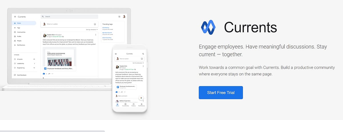 Google+ gets rebranded as Google Currents
