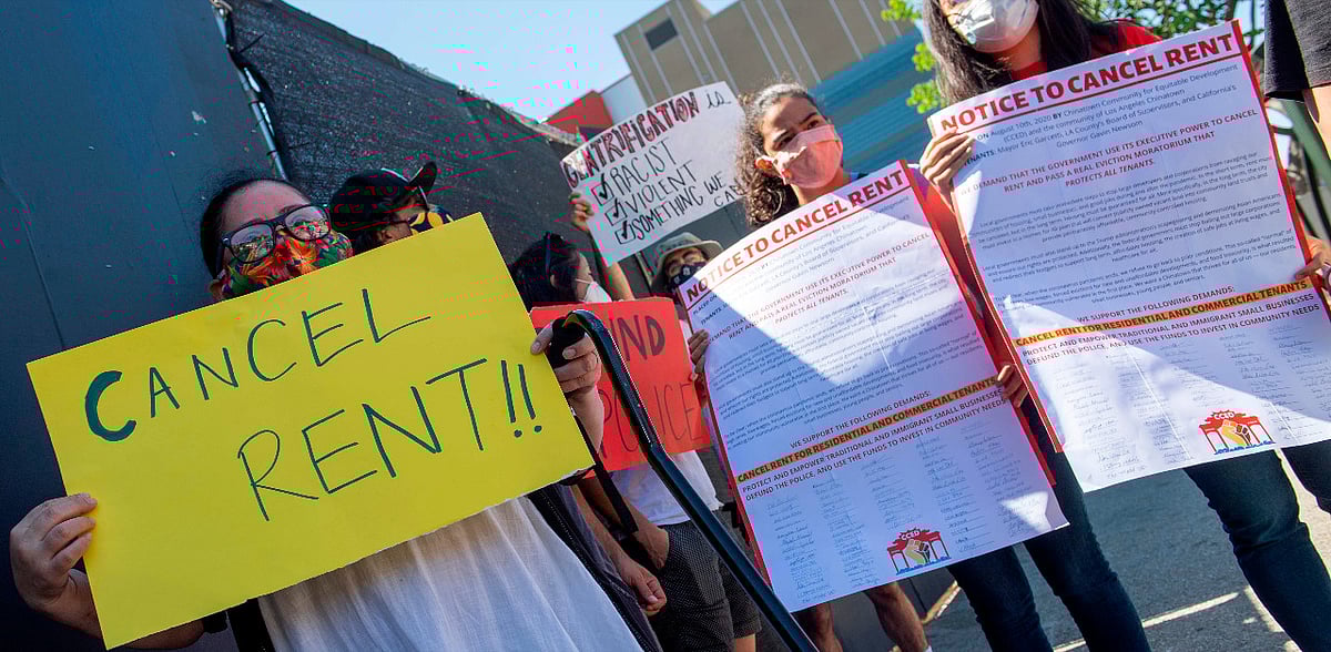 'Cancel Rent' movement gains ground in United States
