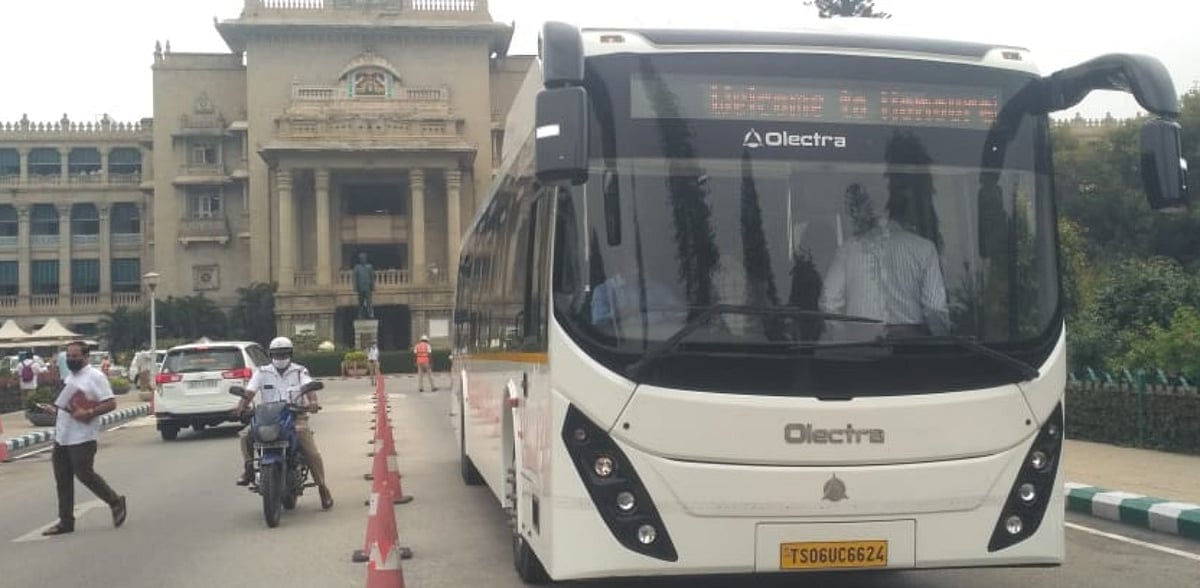 BMTC begins trial run of electric buses