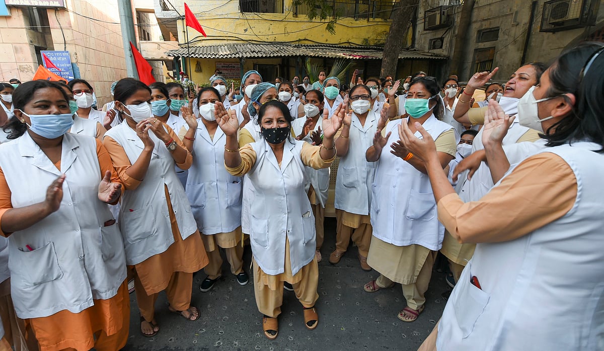 AIIMS nurses union announces indefinite strike