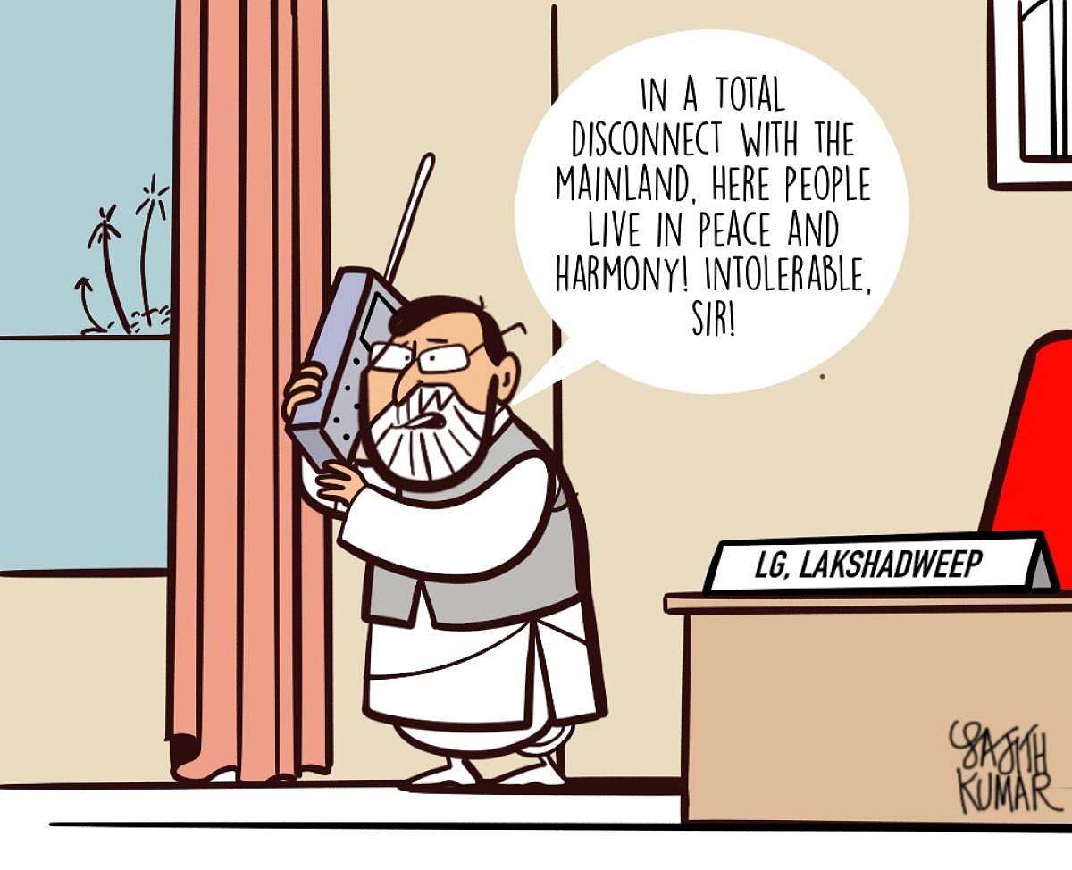 DH Toon | 'In a total disconnect with mainland'