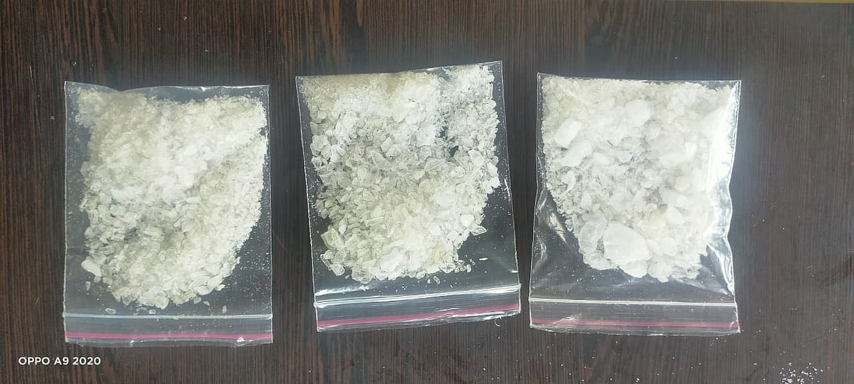 65 grams MDMA seized in Vijayanagara; 2 held