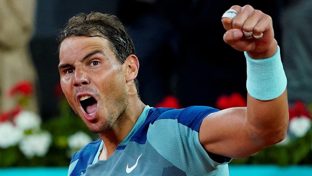 Rafael Nadal wins on return from injury in Madrid