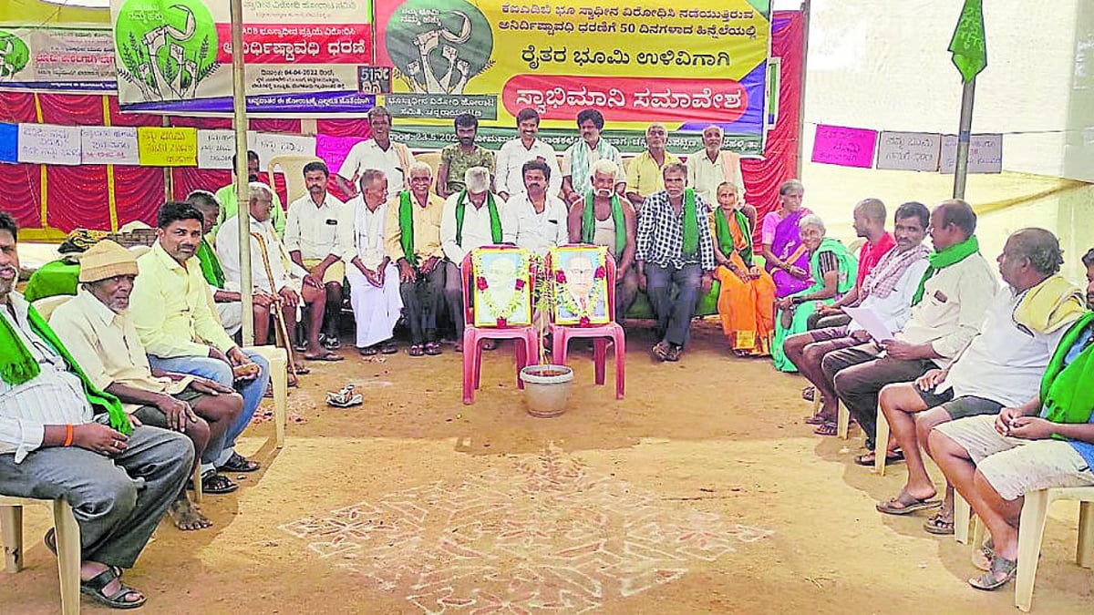 Devanahalli farmers resist KIADB’s move to acquire 1,777 acres of land