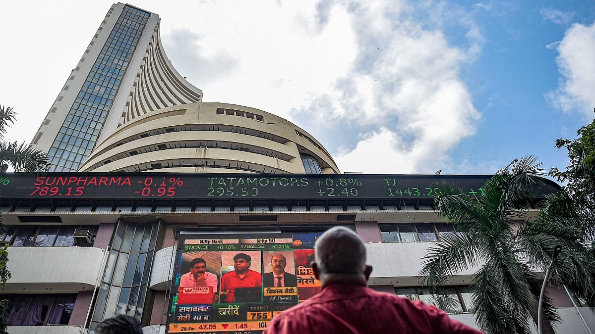 Markets settle with modest gains in highly volatile trade