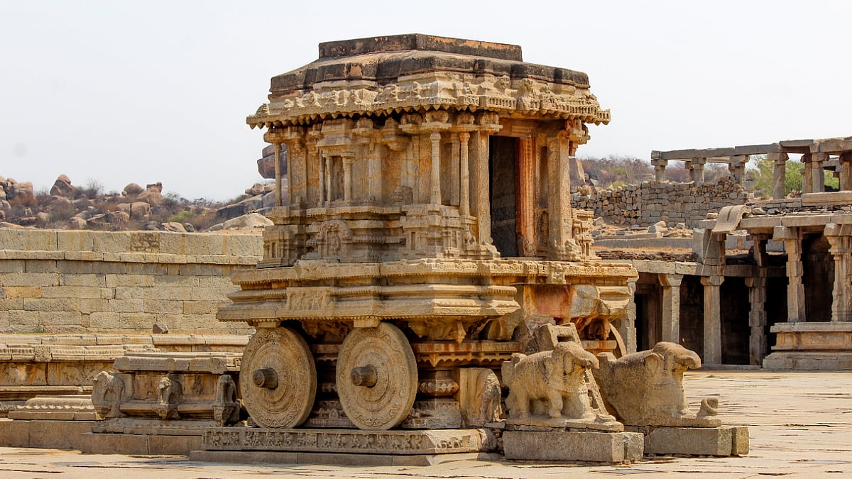 US Kannada forum marks 50th anniversary with 11-foot Hampi chariot model