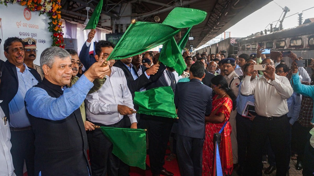 Aluminium freight train rake inducted in Railways